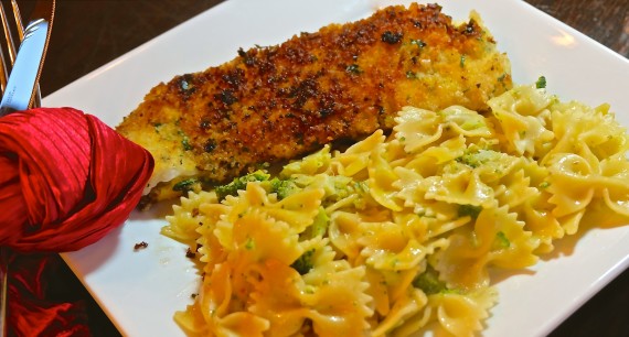 Pan Roasted Cod and Farfalle Pasta - Simple By Cindy